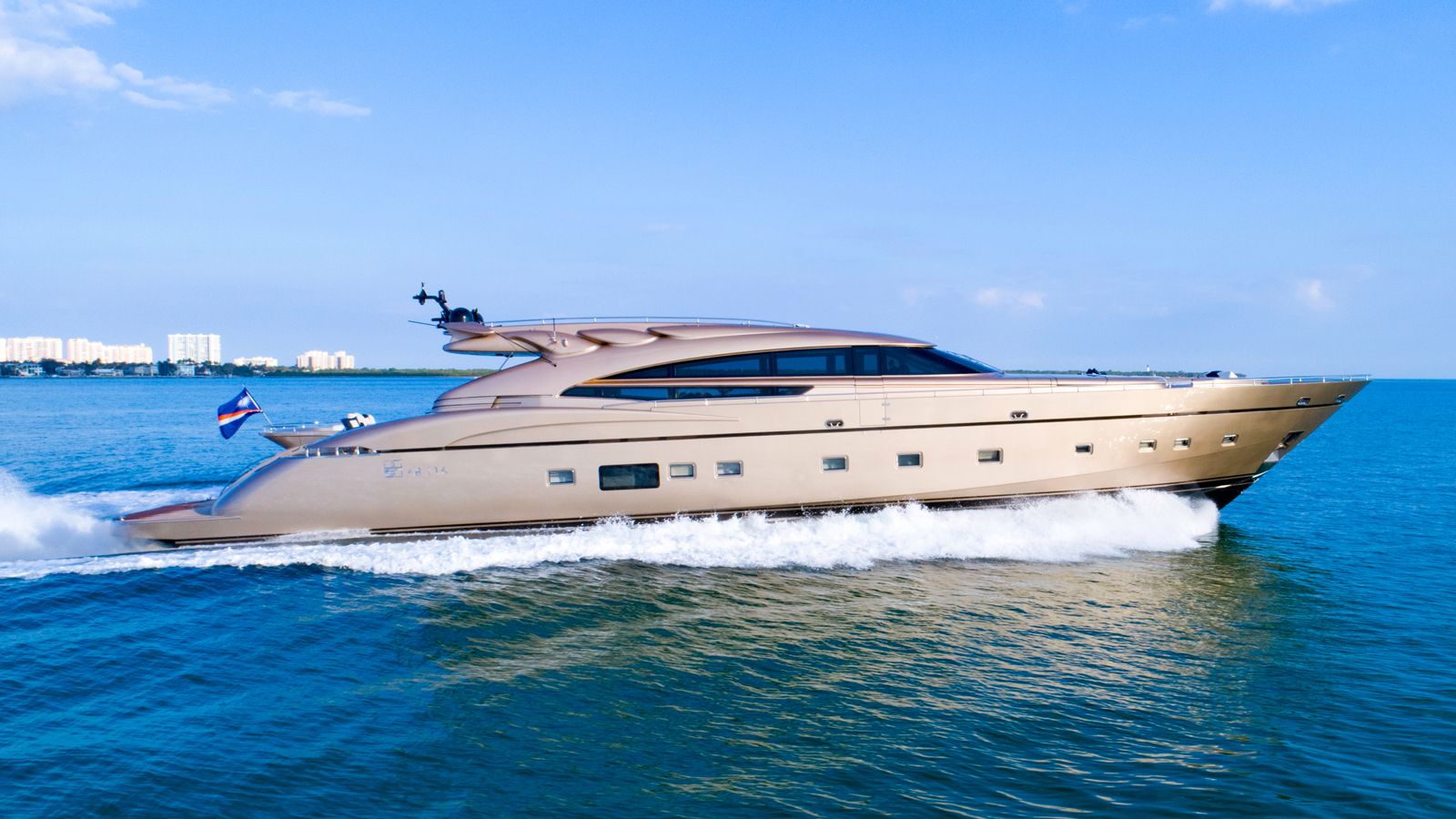 Gold 36m AB Yachts motor yacht Five Waves receives further $1.25M price ...